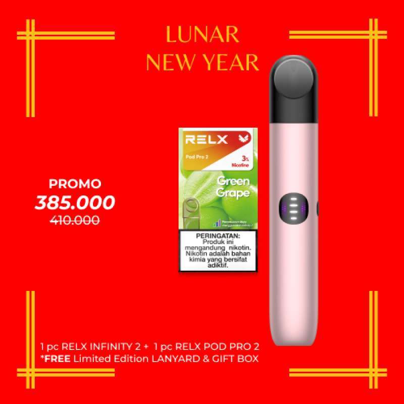 Jual RELX Bundle Infinity 2 Cherry Blossom Device and Pods - Mango di ...