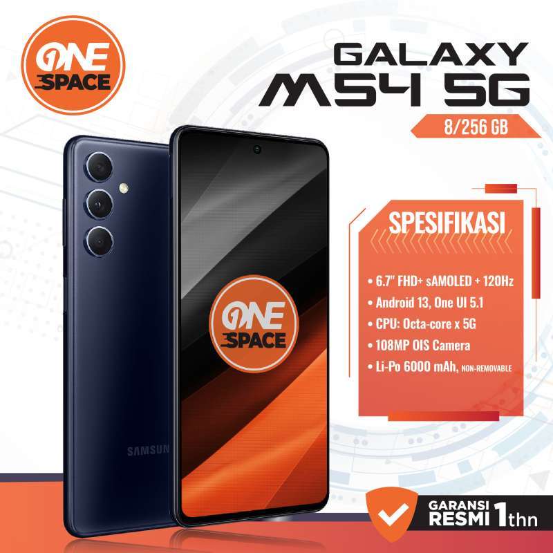 Promo Samsung Galaxy M54 5g 8 256 Gb 8gb 256gb Garansi Resmi Diskon 8