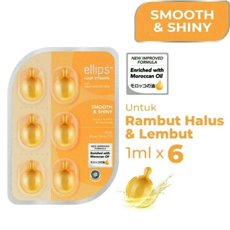 Jual Ellips Hair Vitamin - Smooth&shiny 6x1ml di Seller Wahyu Jaya ...