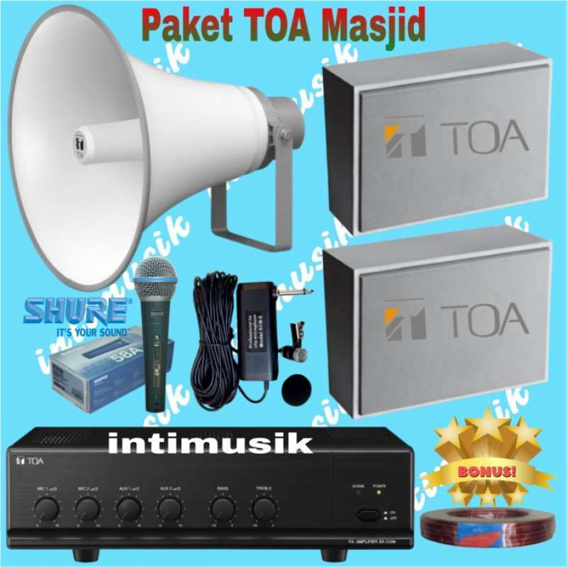 Promo Sound System Paket Speaker Toa Masjid 15 Diskon 23% Di Seller Azurestore - Kebon Kacang ...