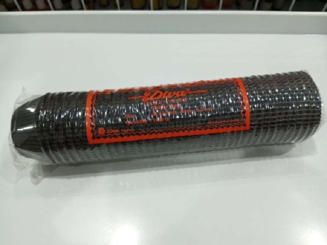 Jual DIVA KERTAS ROTI CAKE CASES 14 X 7,8 CM ANEKA WARNA & MOTIF / ROLL ...