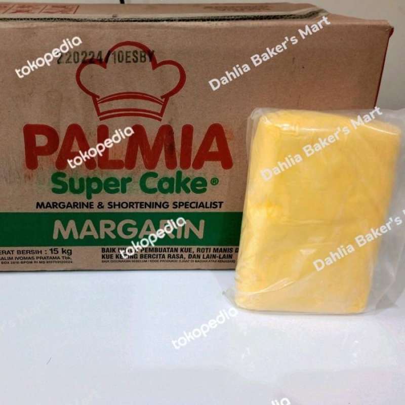 Jual Palmia Super Cake Margarin Margarine Kemasan 15 KG di Seller ...