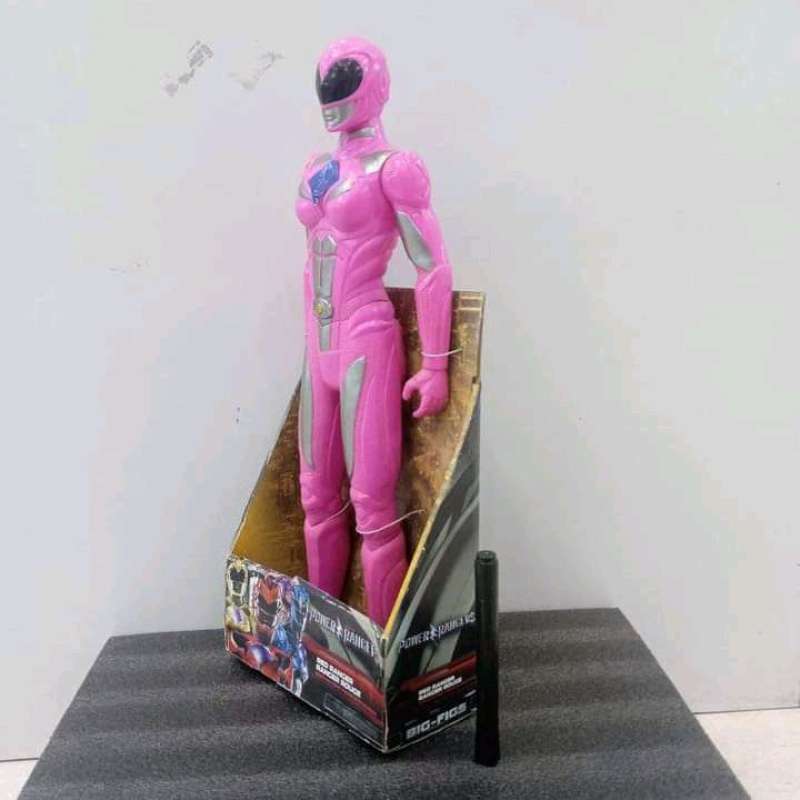 Jual Power rangers pink Ranger Tinggi 20inch (51cm) Bahan vinyl ...