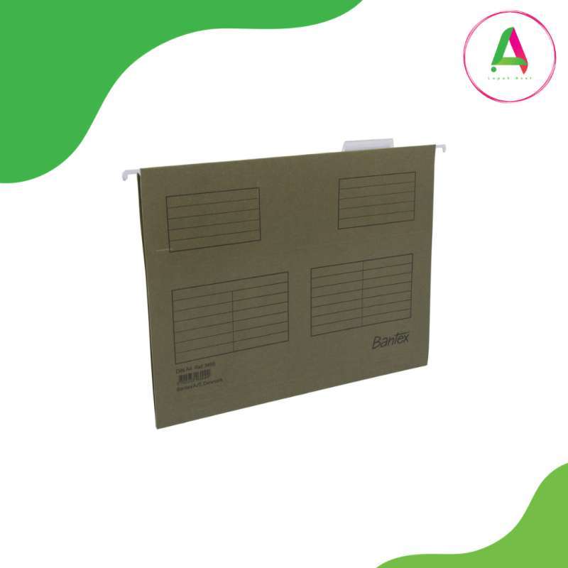 Promo Bantex Suspension File Map Gantung Hang Map A4 Green 3460 Diskon ...