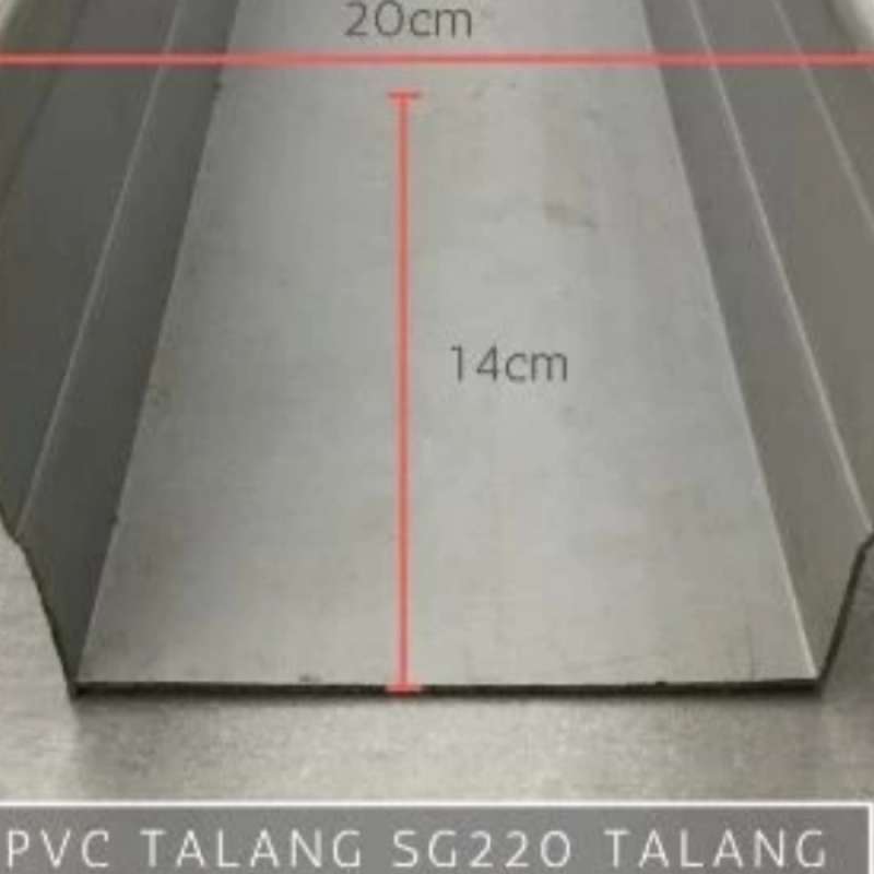 Promo Talang Air Per Meter PVC Kotak SG 220 8 8 Inch Diskon 23% di ...