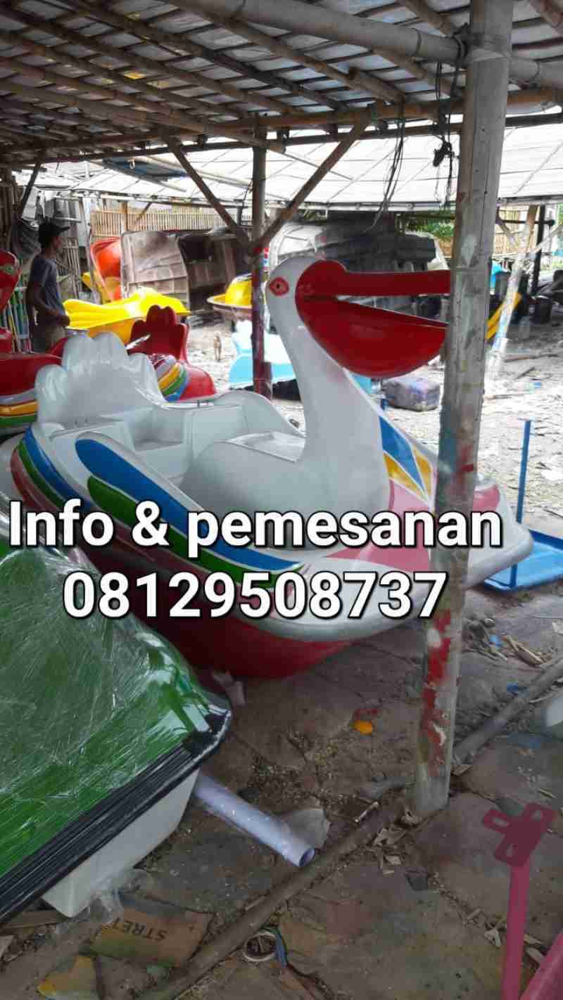 Jual Sepeda air bebekan wisata wahana air/perahu bebek fiber burung ...
