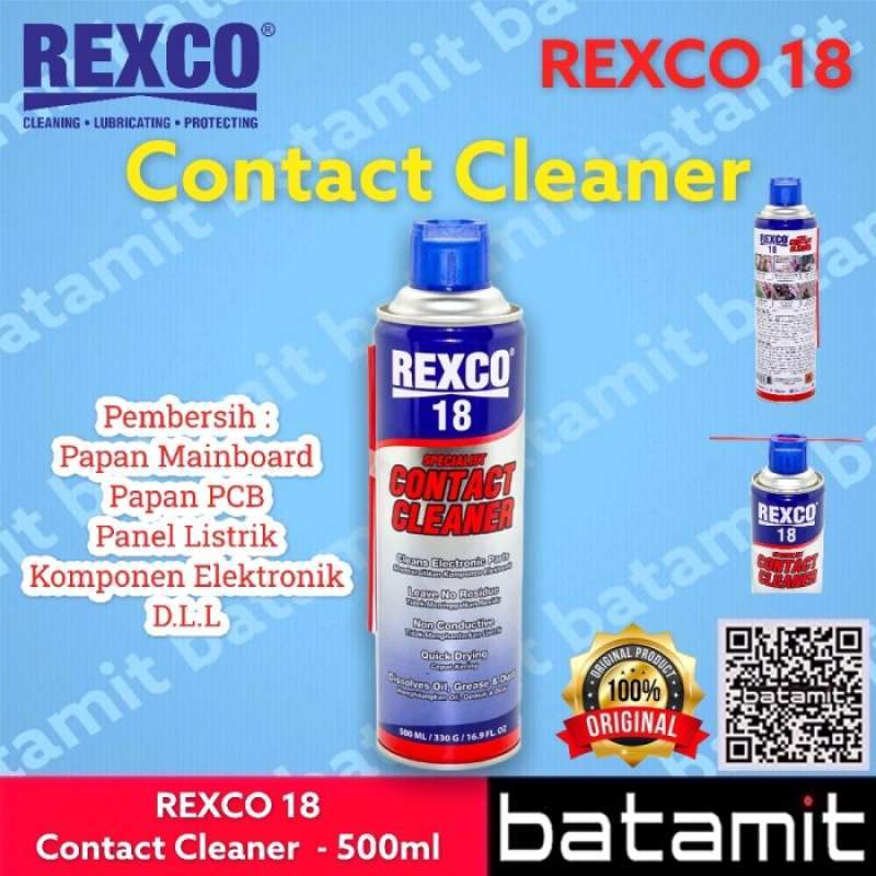 Promo REXCO 18 Contact Cleaner Pembersih Komponen Electronik PCB ...