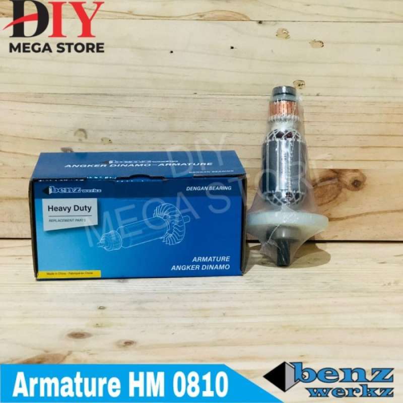 Promo Armature benz angker dinamo mesin demolition hammer makita HM 0810 Diskon 23% di Seller ...