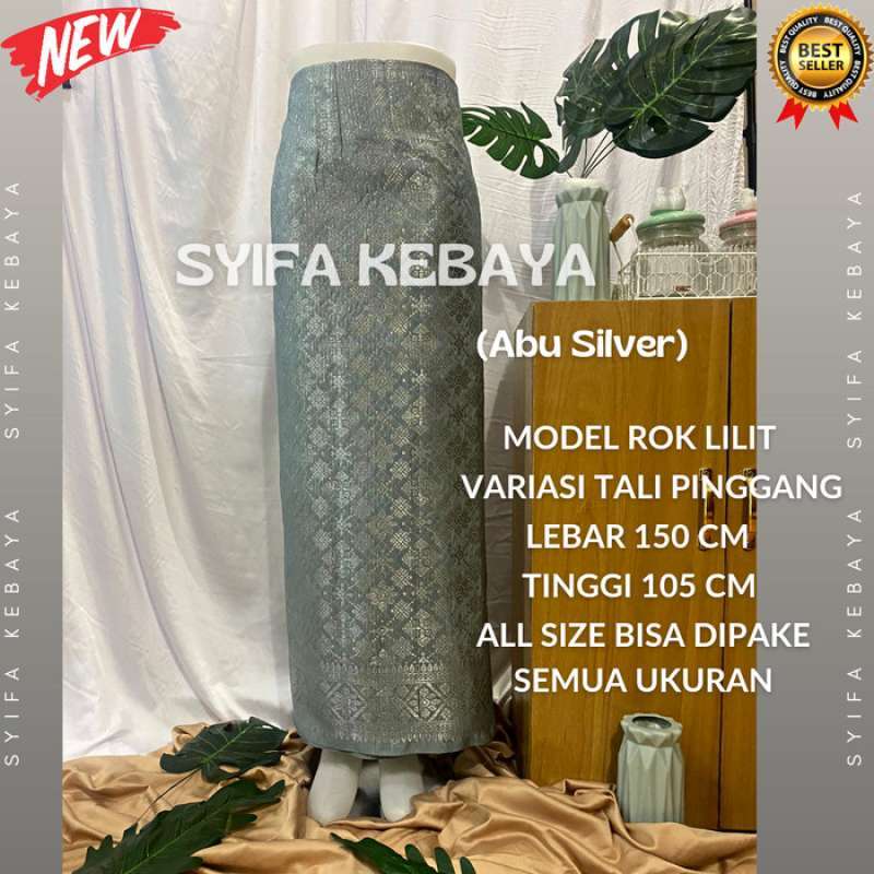 Jual Rok Kebaya Songket /rok Jadi Songket /rok Songket Lilit Bawahan ...