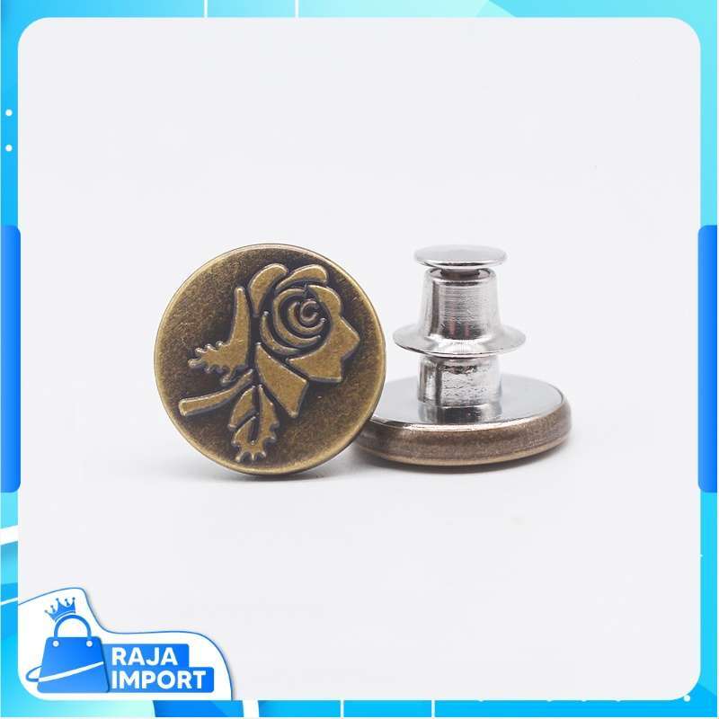 Jual 5635 Kancing Jeans Dapat Dilepas / Kancing Pengecil Jeans Unisex ...