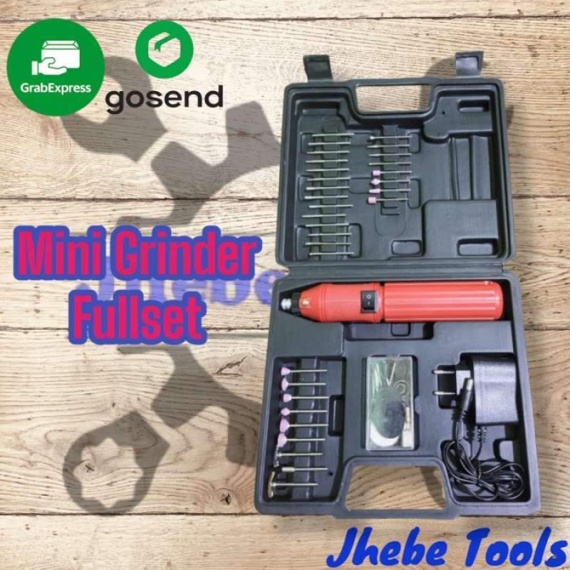 Promo Cordless Mini Die Grinder Tuner Set - Gerinda Mini Ukir ...