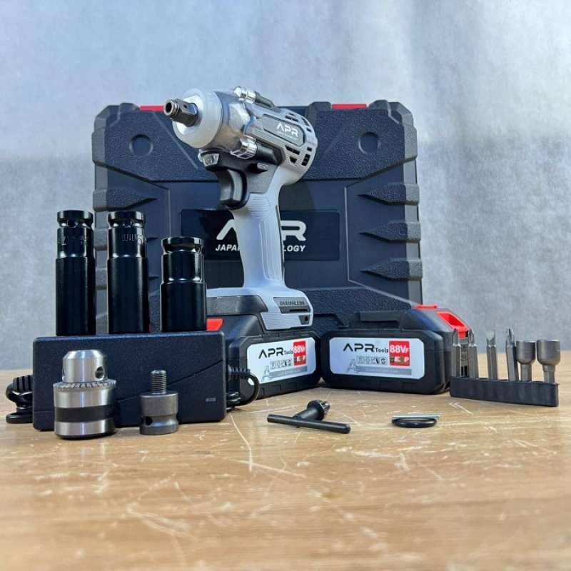 Promo Bor impact wrench APR 88V standart model facelift Terbaru! Diskon ...