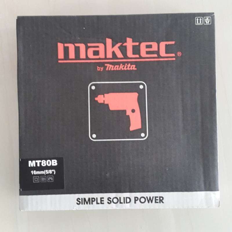 Promo Bor Beton Listrik Mesin Impact Drill 13 mm Maktec MT 80 B Diskon ...