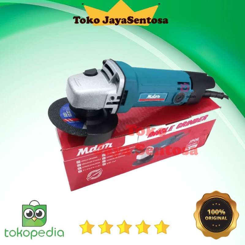 Promo gerinda tangan angle grinder edon ED1 - 1054 Diskon 23% di Seller ...