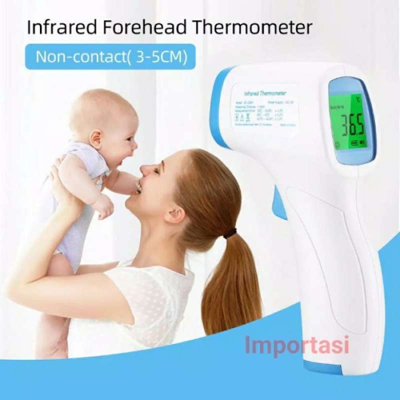 Promo INFRARED THERMOMETER CONTACTLESS TERMOMETER SUHU UKUR TEMPERATUR ...