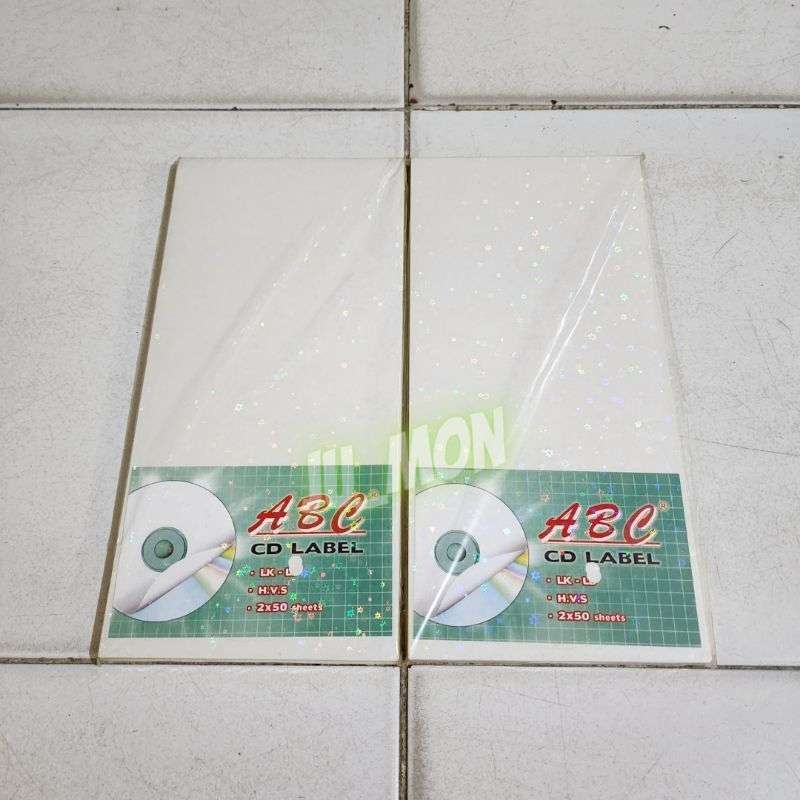 Jual Label/ Sticker Cd/ Dvd Hvs/ Glossy Isi 50 Lembar - Hvs Di Seller Jumon_mart - 15 Ilir, Kota ...