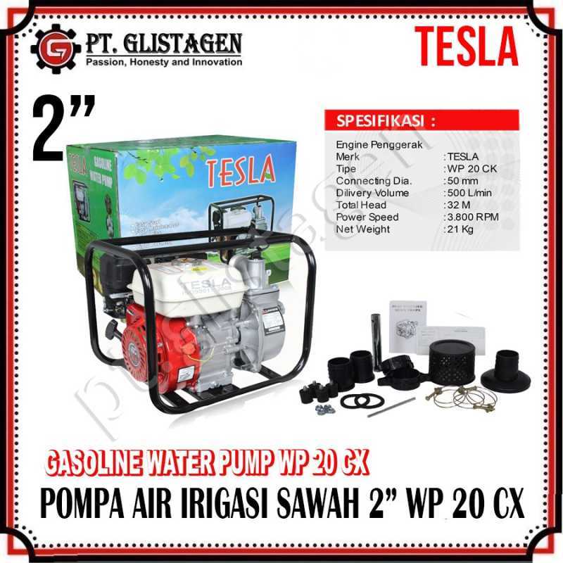 Jual Tesla Wp 20 Cx Pompa Air Irigasi Sawah 2 Alkon Water Pump Di ...