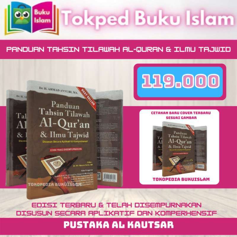 Promo Buku Panduan Tahsin Tilawah Al-Quran & Ilmu Tajwid Pustaka Al ...