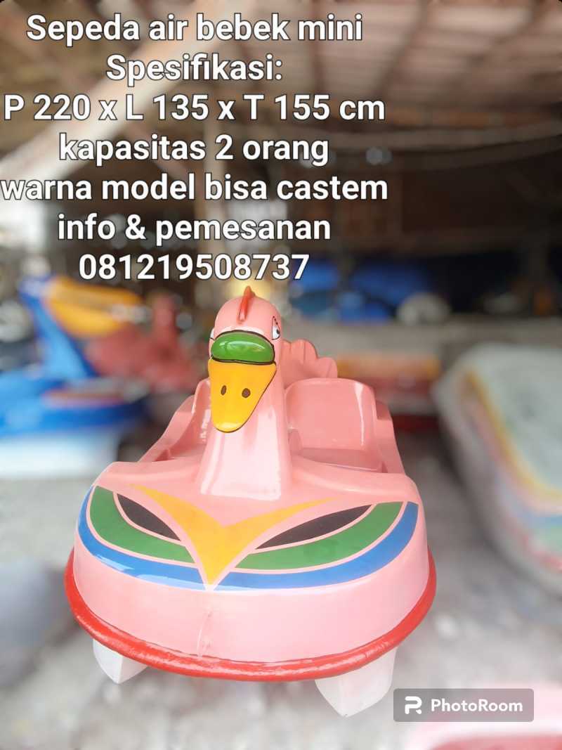 Jual Tersedia sepeda air gowes fiber/sepeda air bebek kpasitas 2 orang ...