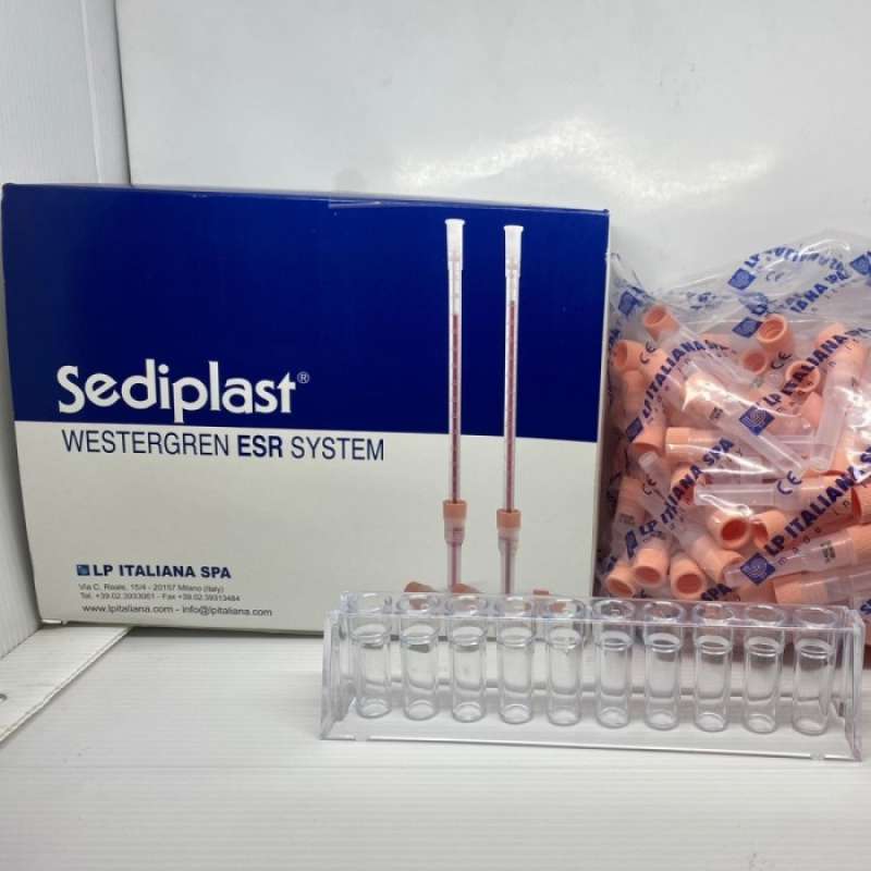 Promo LP ITALIANA Sediplast Tabung LED 250ea+ Tabung Citrat 250ea+ Rak ...