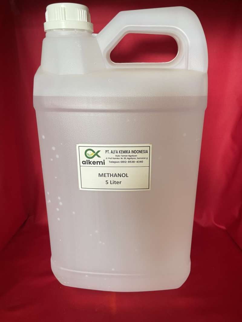 Promo Metanol / Methanol / Spiritus 5 Liter Diskon 38% di Seller Zafran ...