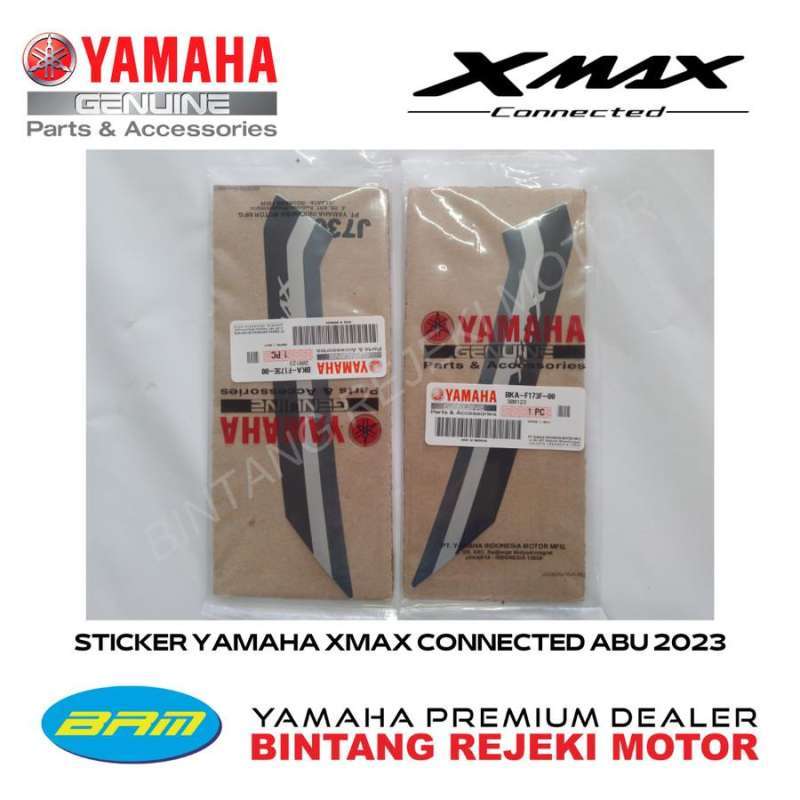 Jual STICKER YAMAHA XMAX CONNECTED ABU 2023 di Seller BINTANG REJEKI ...
