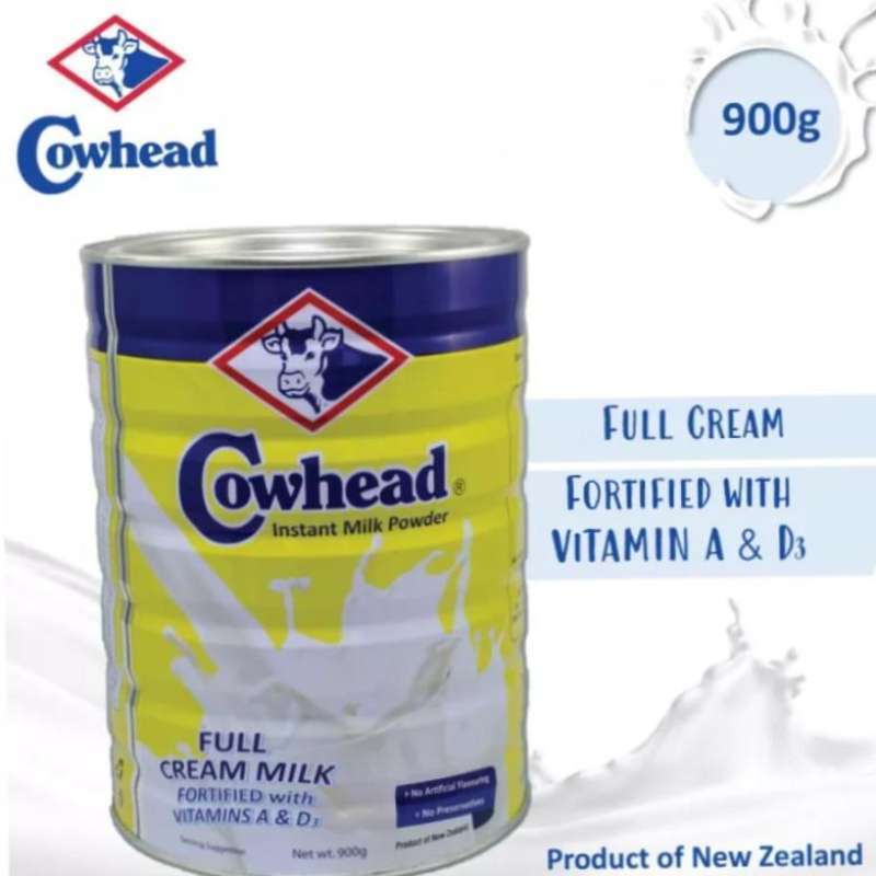 Promo Cowhead Full Cream Milk Powder (900G) Diskon 3% di Seller ...