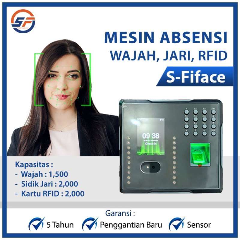 Promo New Mesin Absen Magic Sfiface Absensi Wajah Rfid Fingerprint ...