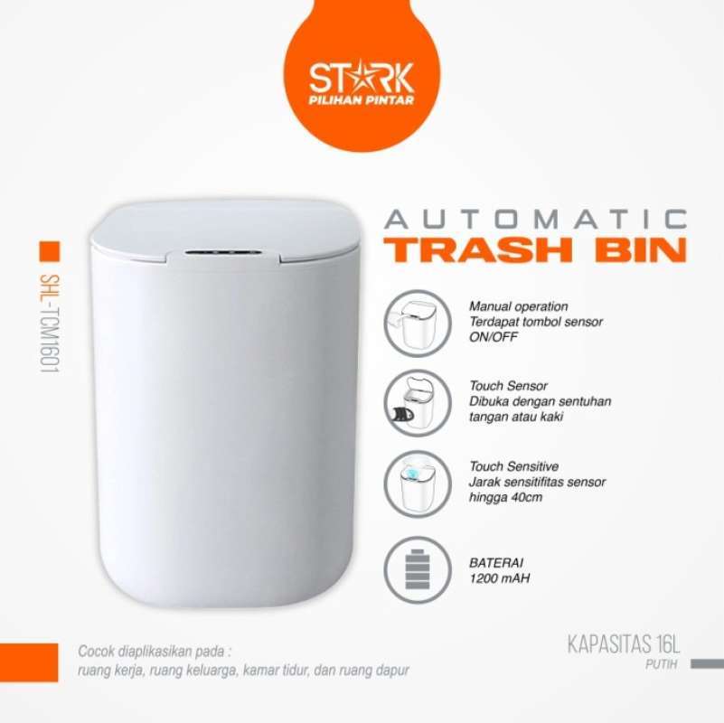 Promo Promo Stark Tempat Sampah Sensor Otomatis 14 L Tempat Sampah ... Promo Promo Stark Tempat Sampah Sensor Otomatis 14 L Tempat Sampah ...