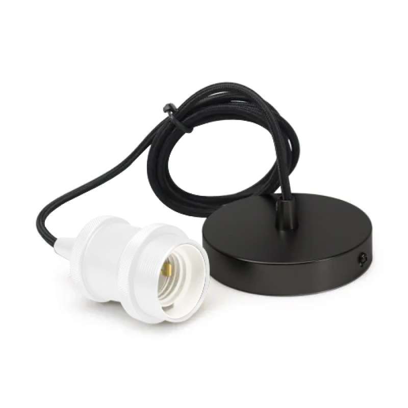 Jual Fitting Lampu Gantung E27 Model A2 / Fitting Lampu Gantung + Kop ...