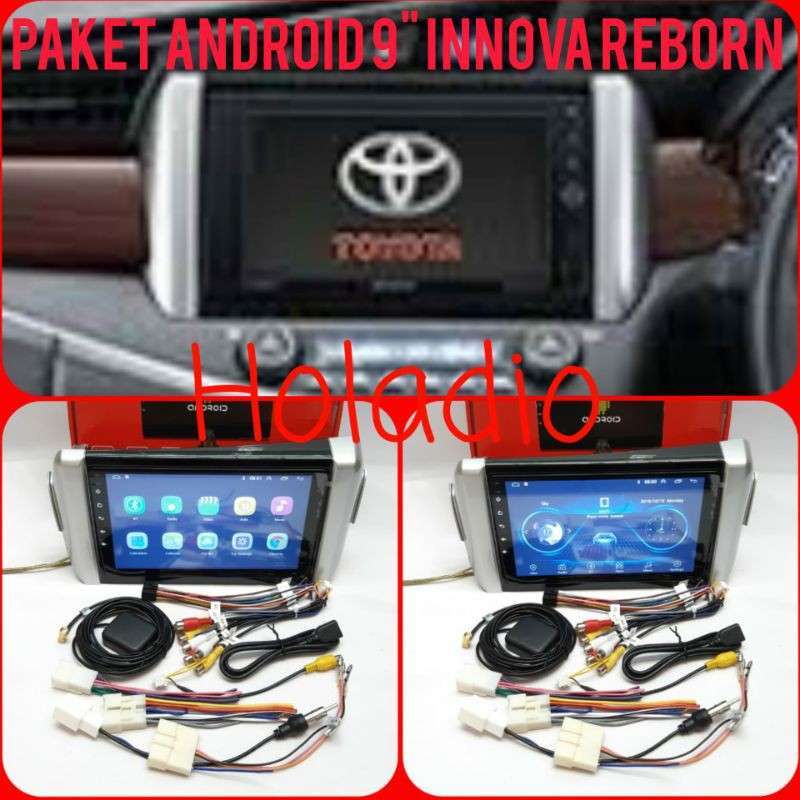 Promo PAKET HEAD UNIT ANDROID 9 INCH & 10 INCH INNOVA LAMA TIPE G ...