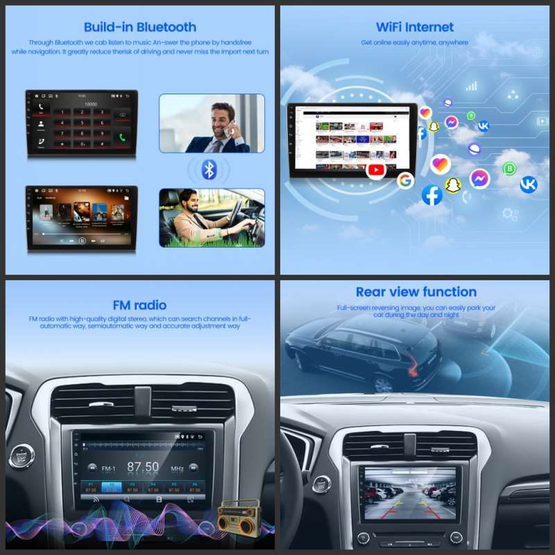 Promo Ada Kipas Pendingin4G+32G Single Din IPS Layer Head Unit Untu - 7 ...