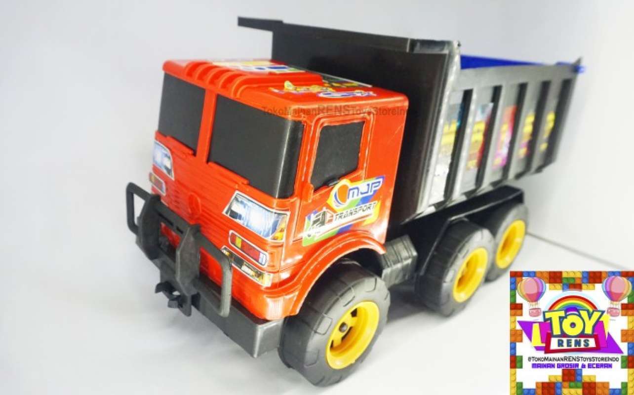Promo MAINAN/TOYS TRUK PASIR/KONSTRUKSI SUPER MEGA BESAR 6 RODA VARIAN ...