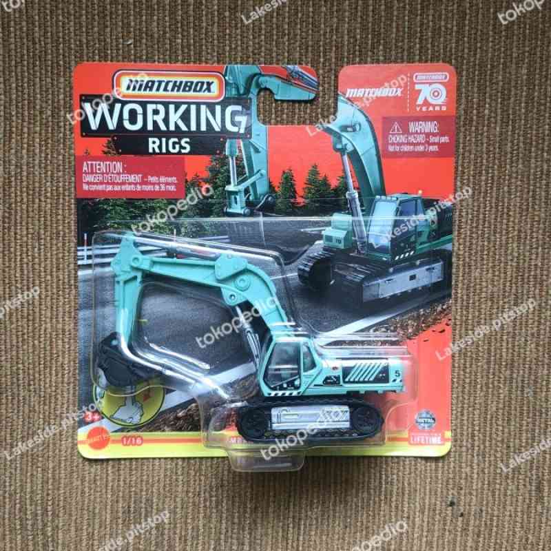 Promo MATCHBOX WORKING RIGS MBX EXCAVATOR NATIONAL PARKS - LUTOFIA ...
