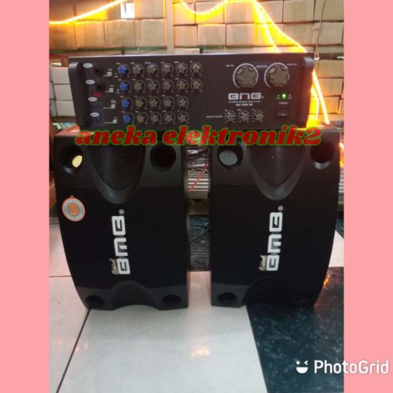 Promo PAKET KARAOKE SPEAKER BMB 8 + AMPLIFIER BMB DA 1600 SE RESMI - XIONSTORE Diskon 50% di ...