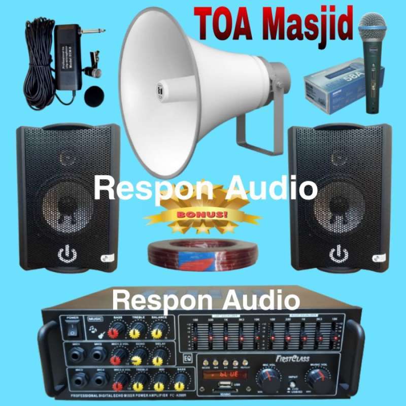 Promo PAKET SOUND SYSTEM TOA MASJID / MUSHOLLA - XIONSTORE Diskon 50% ...
