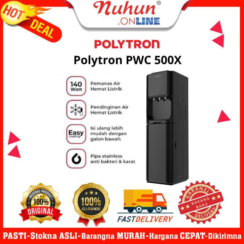 Jual DISPENSER POLYTRON GALON BAWAH PWC 500X di Seller Nuhun Online ...