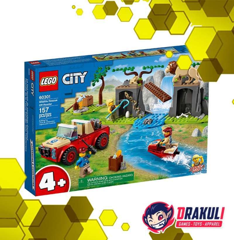 Jual Toys Lego City Wildlife Rescue Off-roader 60301 Di Seller Drakuli ...