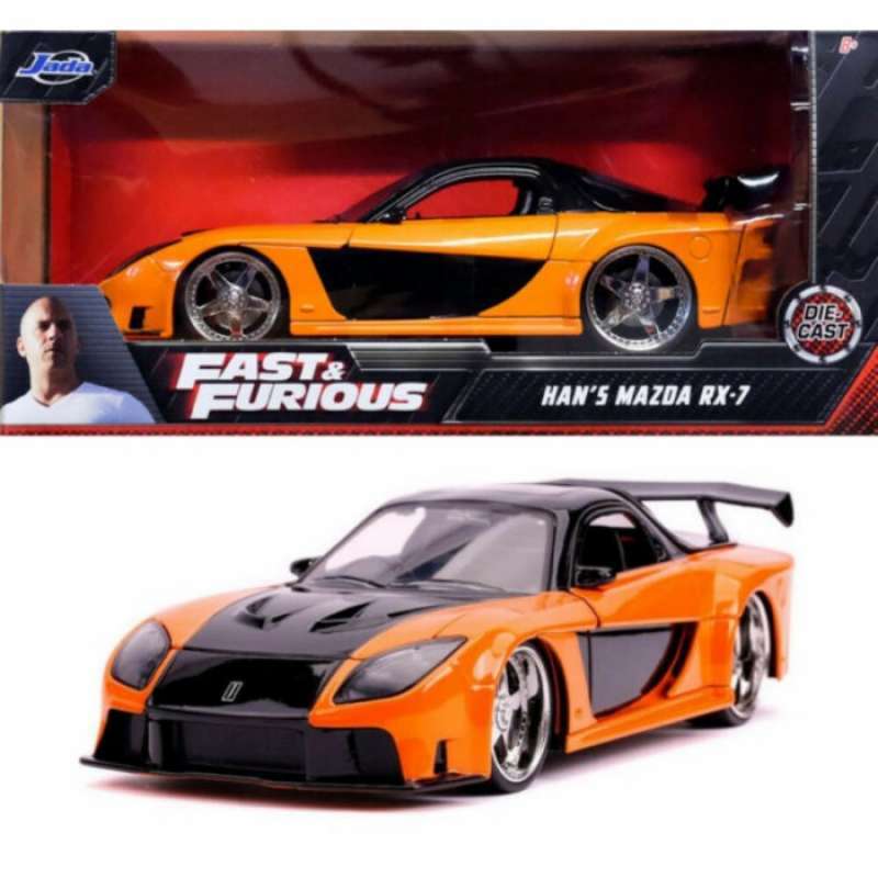 Promo DIECAST 1:24 MAZDA RX-7 1971 EDISI FAST AND FURIOUS - Diskon 50% ...