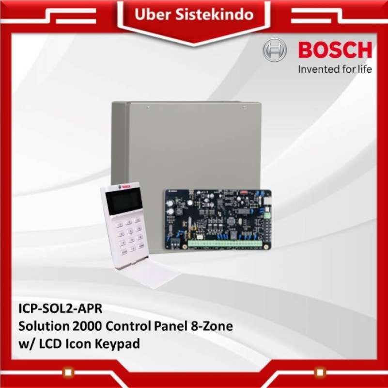 Promo Bosch Alarm Control Panel 8 Zone + Lcd Keypad - Diskon 50% Di ...