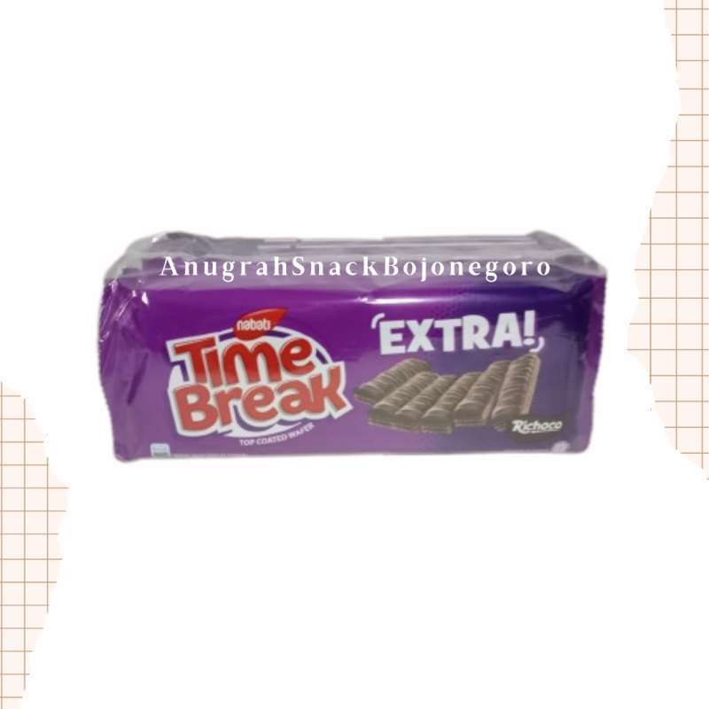 Jual Nabati Richoco Time Break Wafer Salut Coklat 36gr x 10 di Seller ...