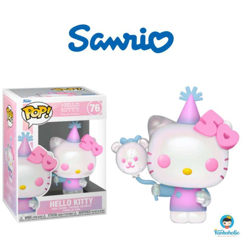 Jual Funko POP! Sanrio Hello Kitty: 50th Anniversary - Hello Kitty (with Balloon) #76 di Seller ...