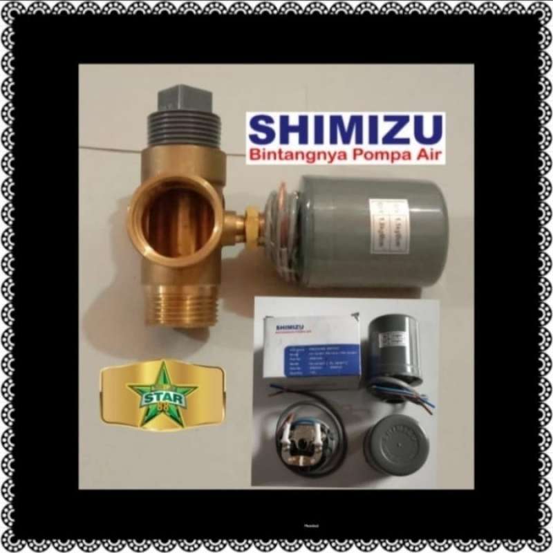 Jual Tabung Besi + Otomatis Pompa Air Semi Jet Pump Ps 108 Bit 100 ...