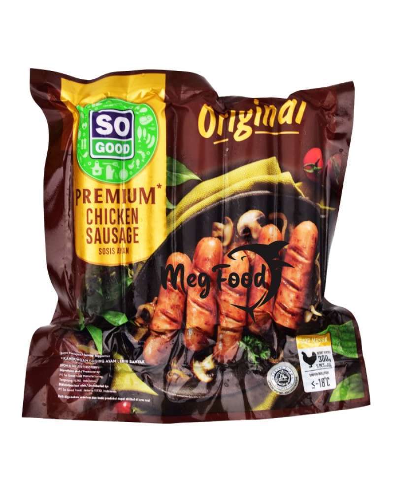 Jual So Good Premium Chicken Sausage | Sosis Ayam Premium 300g di ...