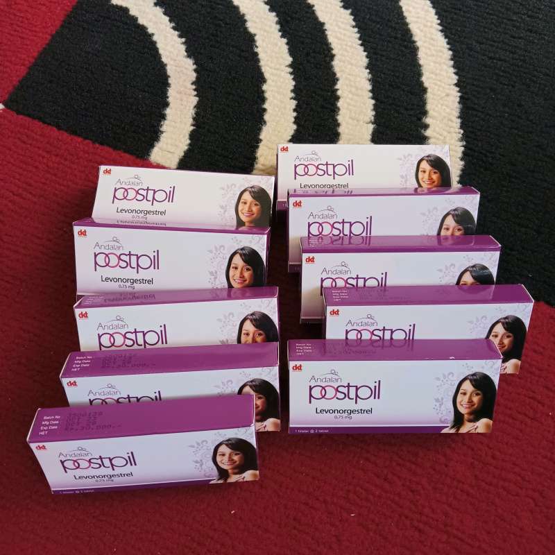 Jual Pil Andalan Postpil / box exp 2025 untuk kontrasepsi darurat di ...
