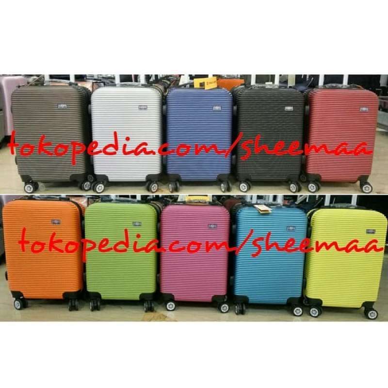 Promo New Satu Set Koper Polo 20 Inch Kabin 24 Inch Bagasi Travel Fiber ...
