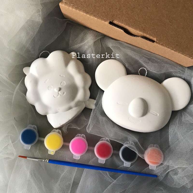 Jual Plasterkit Bang Tan/hampers/diy Melukis Gypsum/kado Ulang Tahun - 25 Di Seller Plasterkit ...