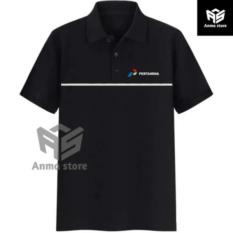 Promo Kaos Kerah Polo Shirt Pertamina Best - Putih, L - Xl Abu-abu ...