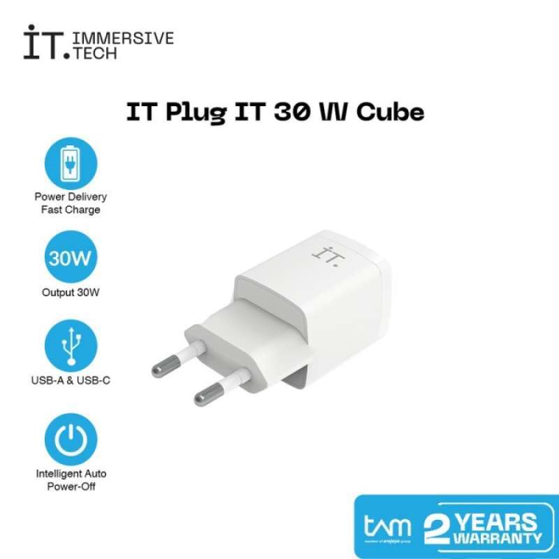 Jual It1 Plug It 30 W Cube Spesifikasi Original, Murah & Diskon Harga ...