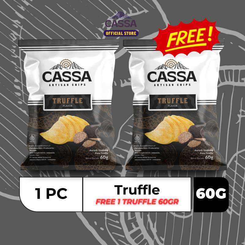 Promo Keripik Cassa Truffle 60gr FREE Truffle 60gr Diskon 50% di Seller ...